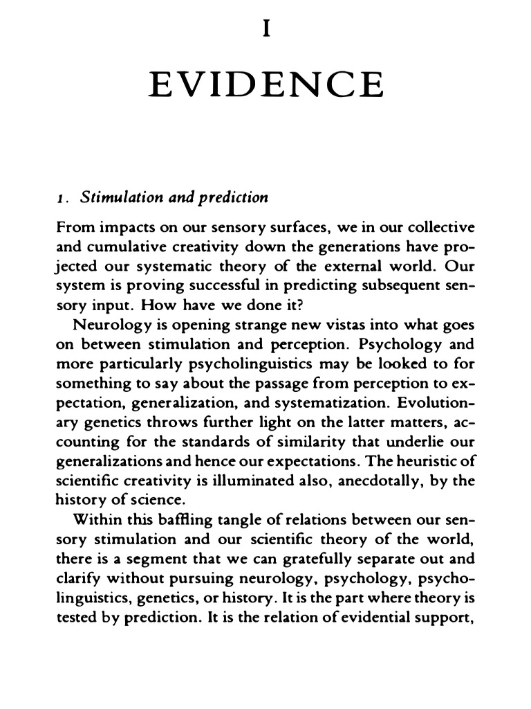 1 Session Pursuit of Truth, Cap 1 | PDF | Theory | Science