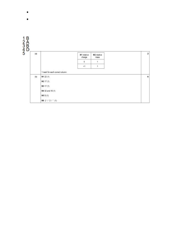 Chemistry Worksheet C9 MS | PDF