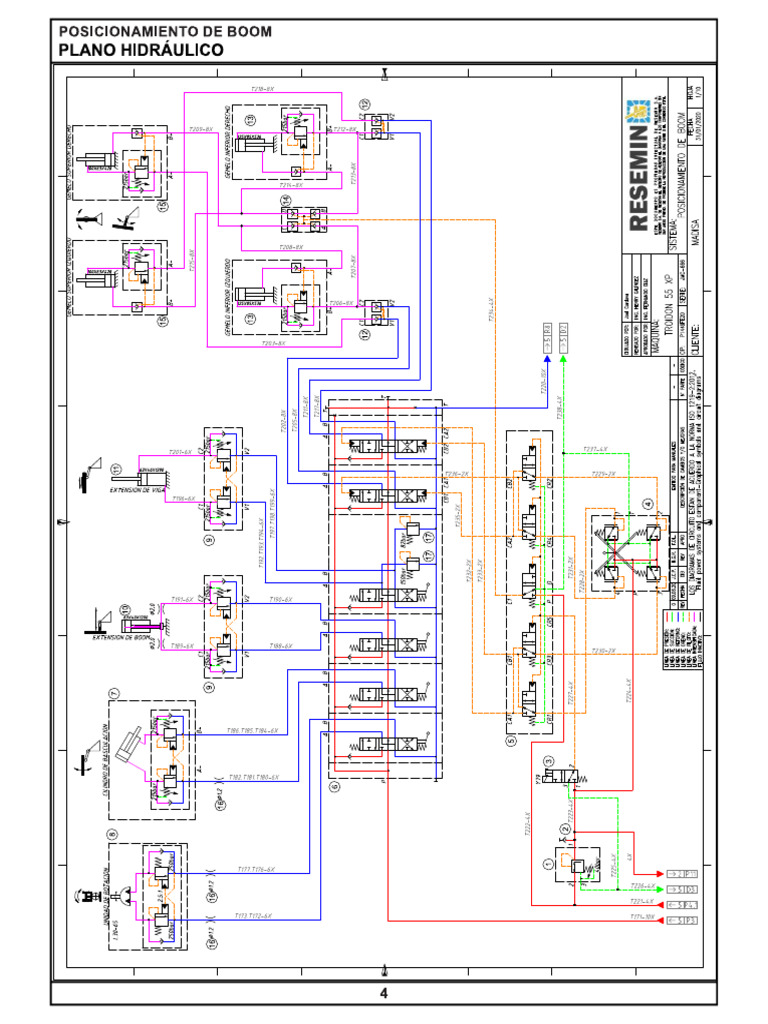 Plano Hyd Boom 55xp | PDF