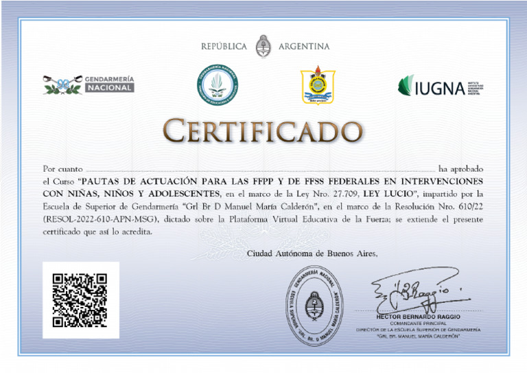Certificado | PDF