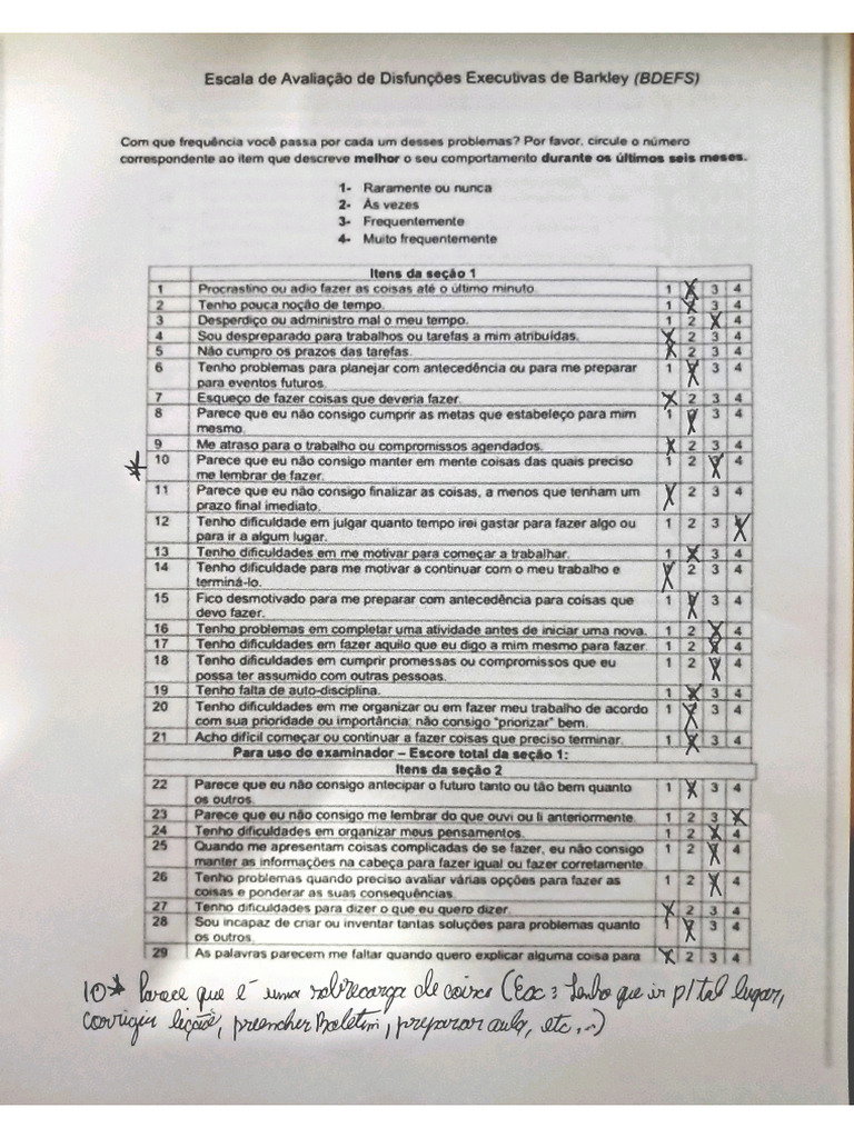 Escala Bdefs | PDF