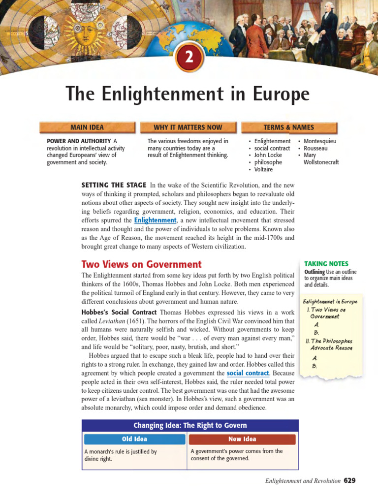 'The Enlightenment' Revolution | PDF | Age Of Enlightenment | Voltaire