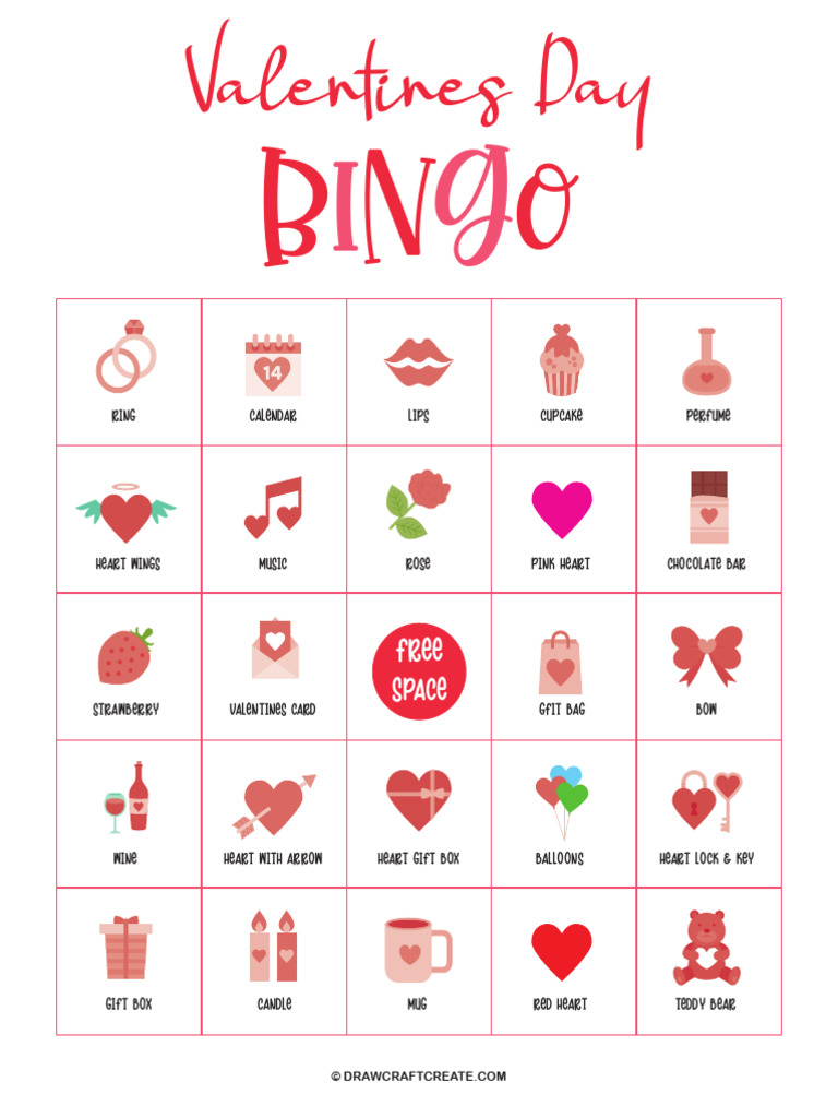Valentine's Bingo Gift Box Ideas | PDF | Valentine's Day | Traditions