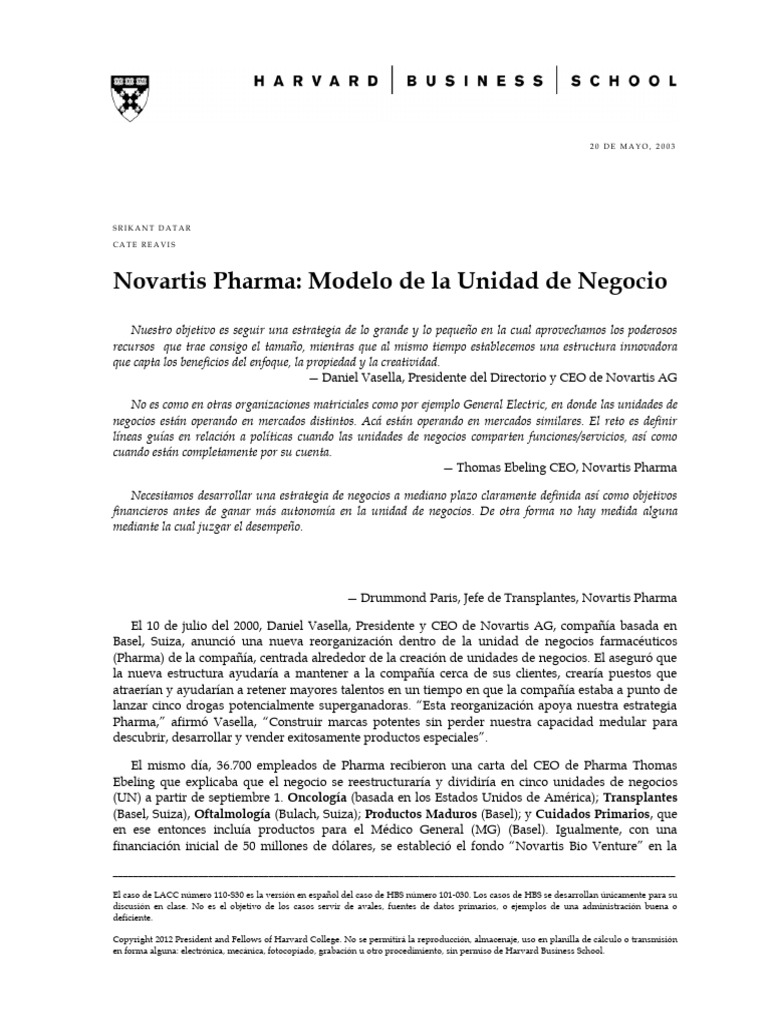 Novartis 1 | PDF