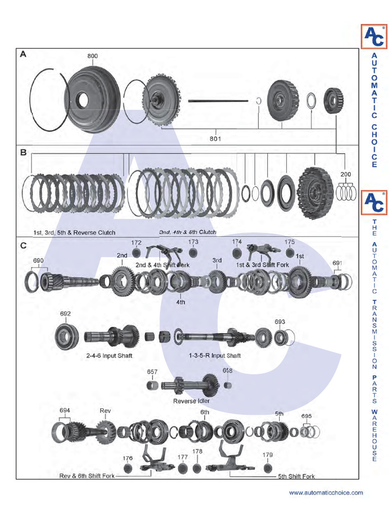 VW DSG | PDF | Clutch | Bearing (Mechanical)