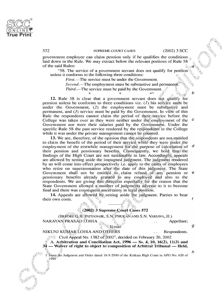 Narayan Prasad Lohiya v. Nikunj Kumar Lohiya | PDF