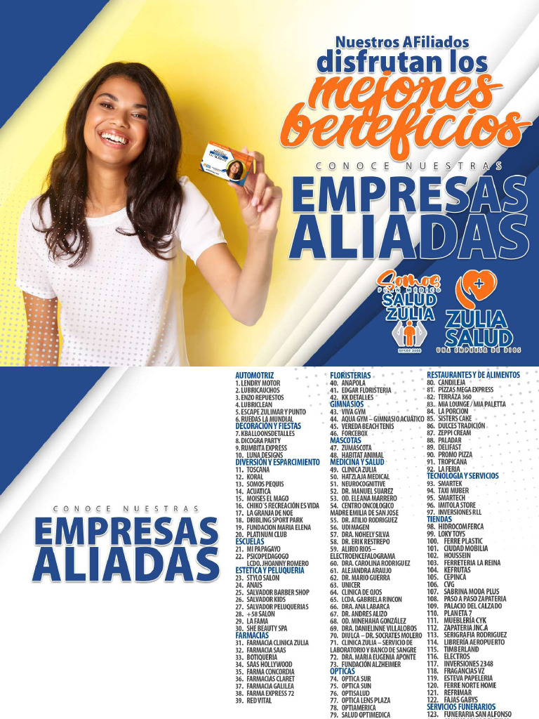 PMSZ Empresas Aliadas para Descuentos29 10 2024 | PDF