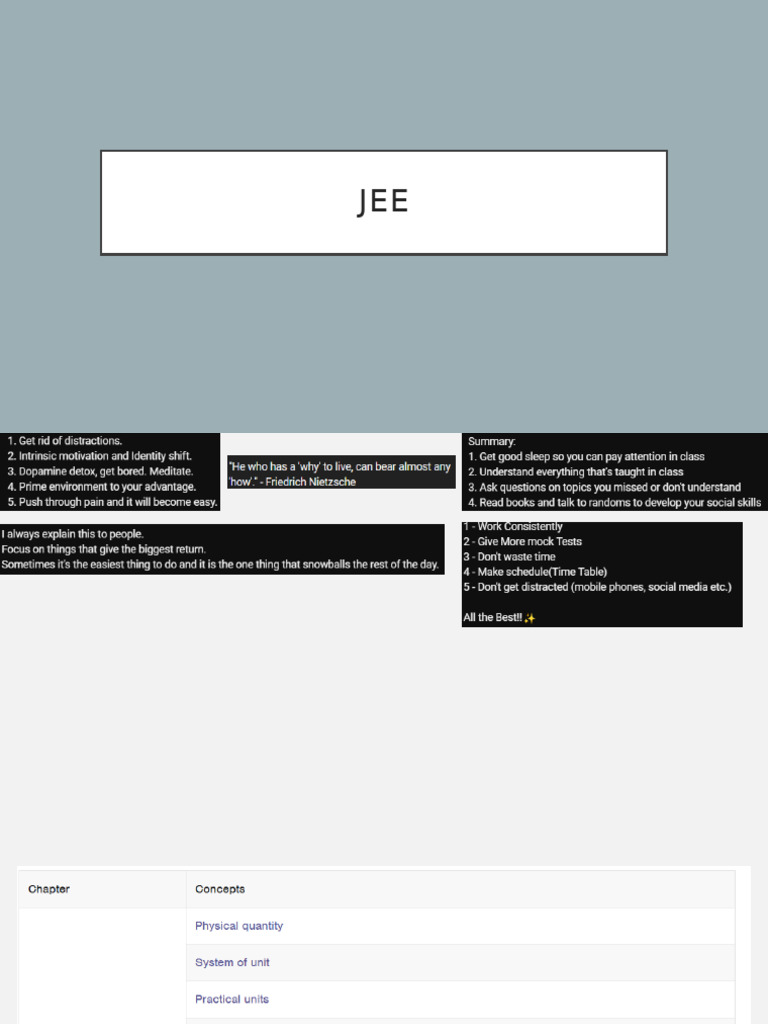 JEE | PDF