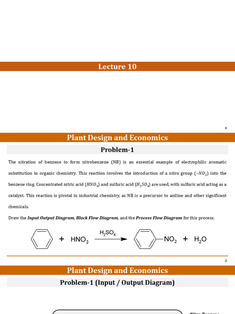Chemical Plant Design and Economics - Class Notes-3 | PDF | Chemical ...