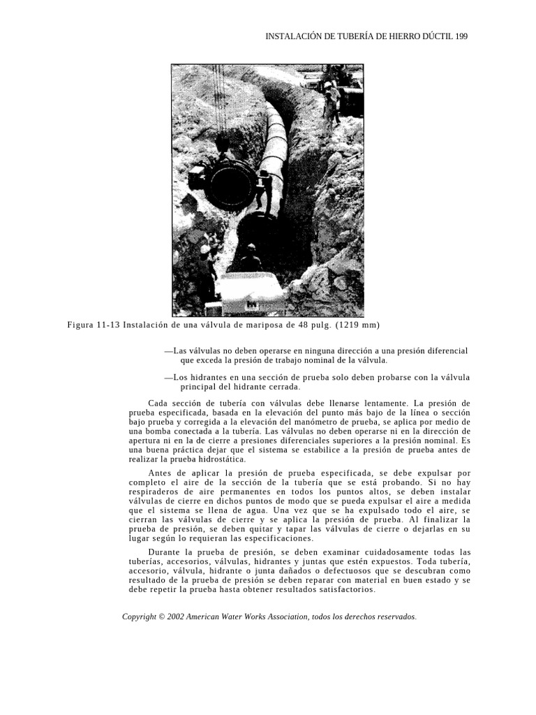 002 - Manual AWWA - M41 (61-72) 2.en - Es | PDF | Tubería (transporte ...