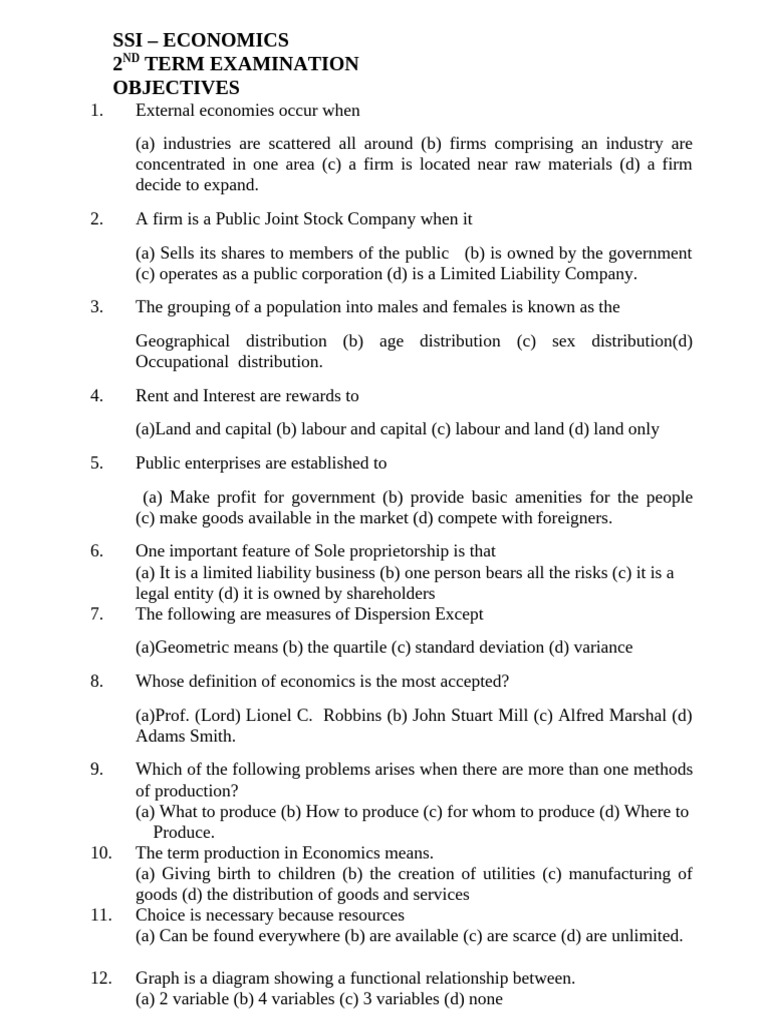 Ss1 - Ss3 Financial Account and Economics - 110026 | PDF | Debits And ...