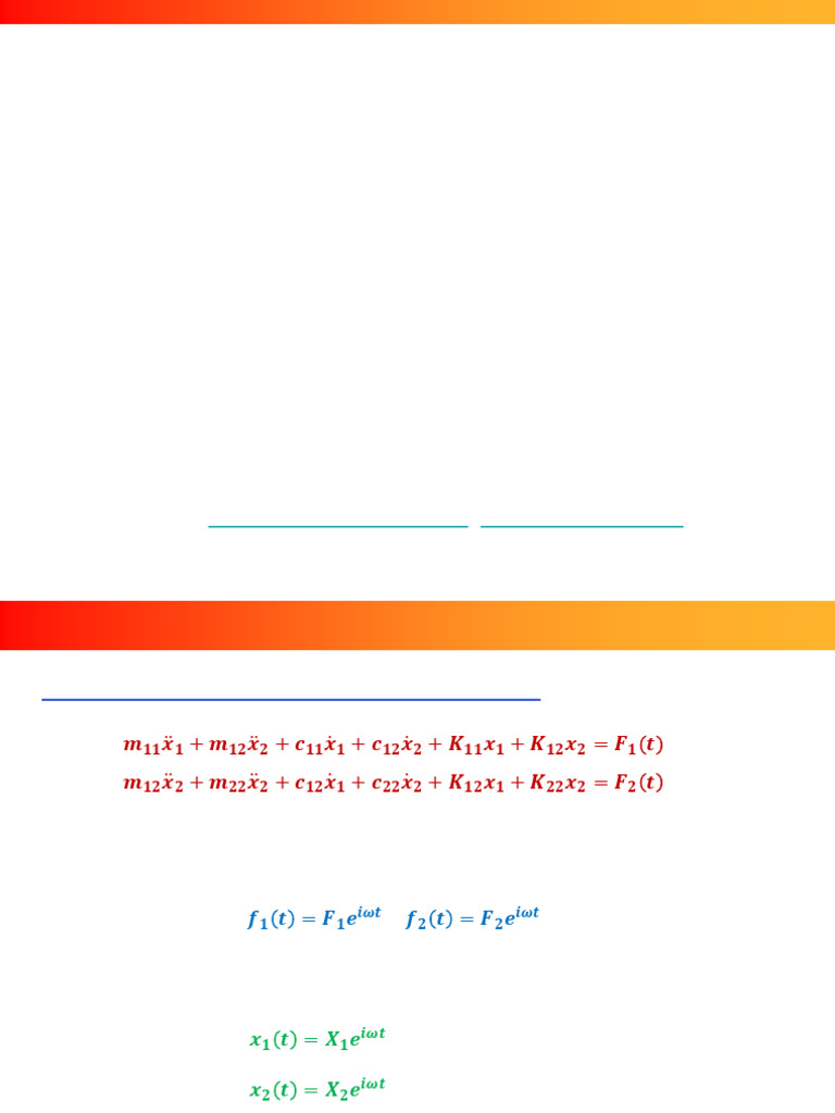 4 - Response Analysis of 2DOF System | PDF | Electrical Impedance ...
