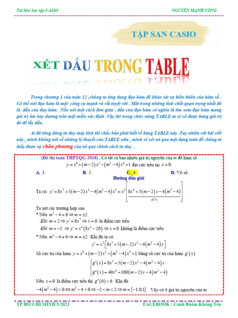 xét dấu table1 | PDF