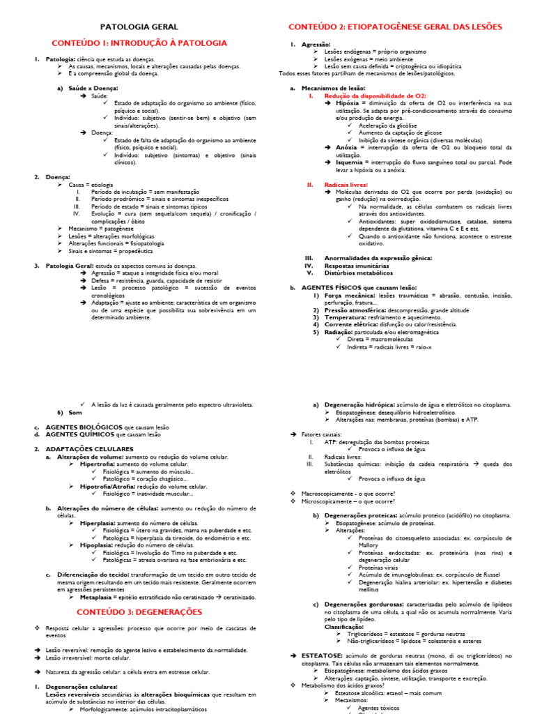RESUMO MORFO M1 - P3 | PDF | Anti-inflamatório não esteroide | Metabolismo das drogas