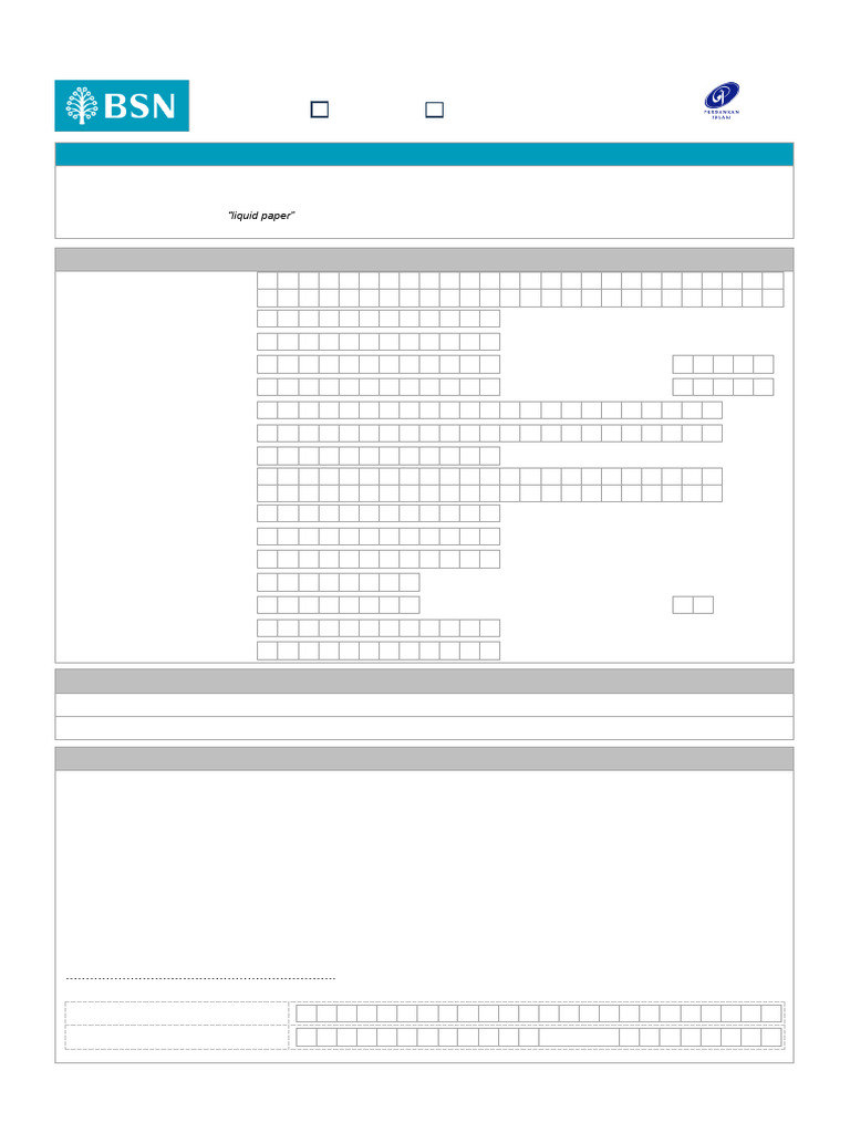 Borang Arahan Potongan Gaji | PDF
