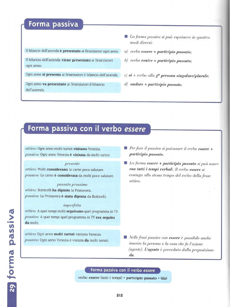 Forma Passiva_S. Nocchi | PDF