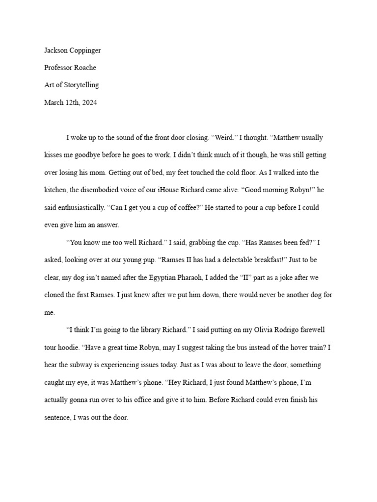 2 Minute Story | PDF