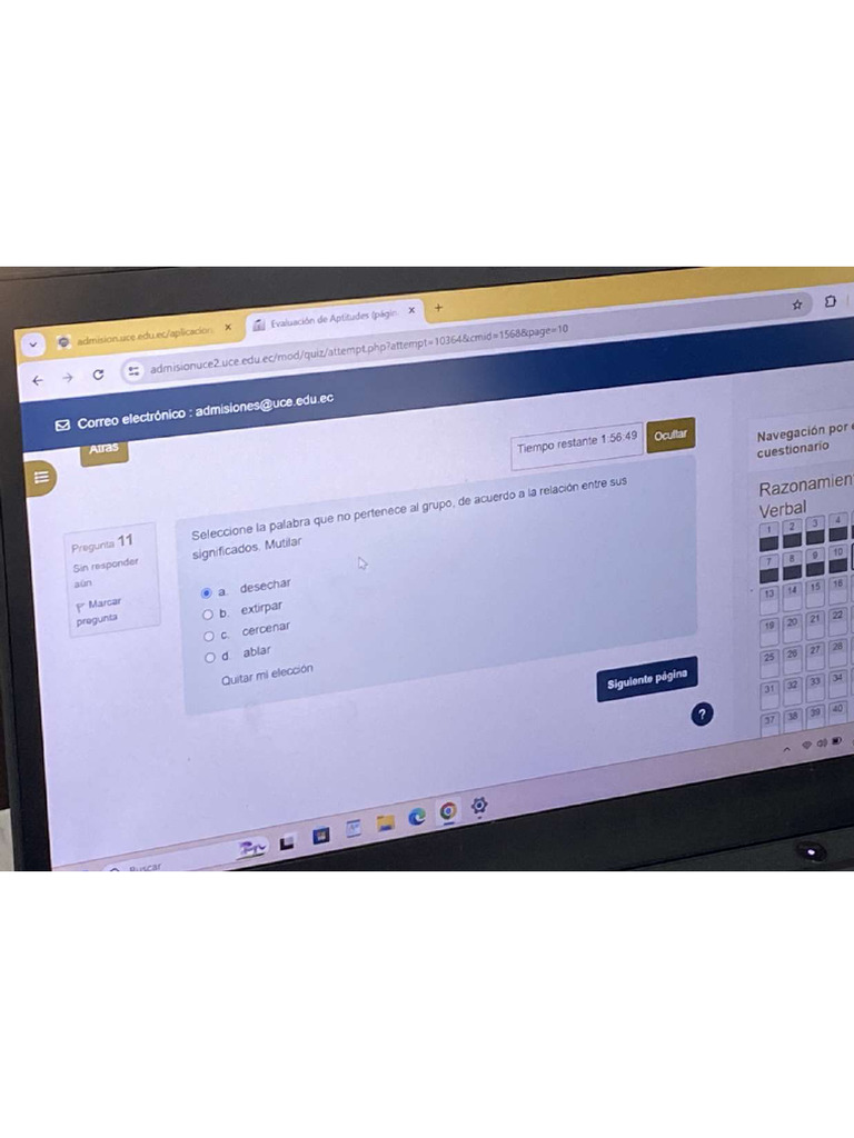 Pruebas Uce 2025 | PDF