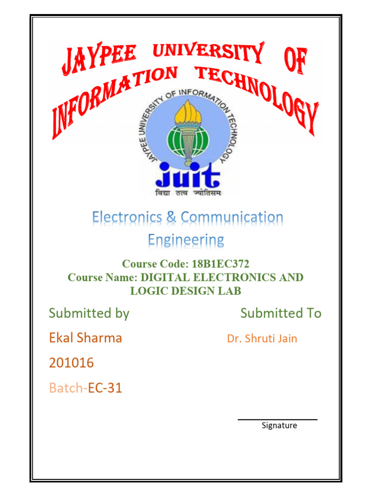 Digital Electronics Lab Experiments Guide | PDF | Integrated Circuit | Logic Gate