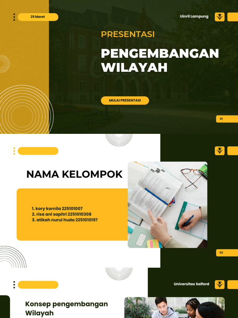 Ppt Pengembangan Wilayah 20250326 002048 0000 | PDF