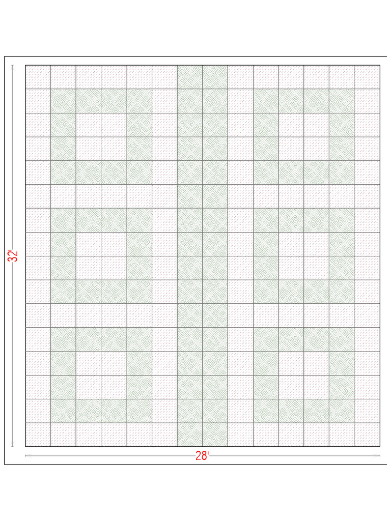 Flooring Tile Layout-Opt2 | PDF