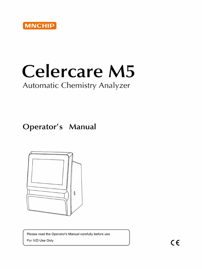Celercare M5 Operator-s Manual Ver2.1 | PDF | Blood Plasma