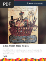 AP World History: 2.3 Study Guide: Exchange in The Indian Ocean | PDF ...