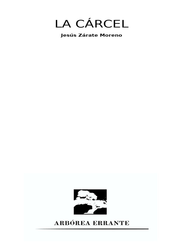 Jesús Zárate Moreno - La Cárcel | PDF | Prisión | Jesús