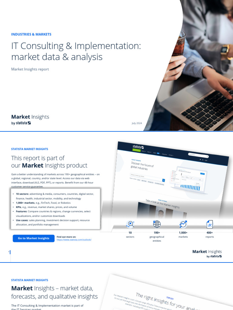 study_id84969_it-consulting-and-implementation-report | PDF | Gross Domestic Product | Market ...