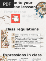 Beginner Chinese Class Notes | PDF