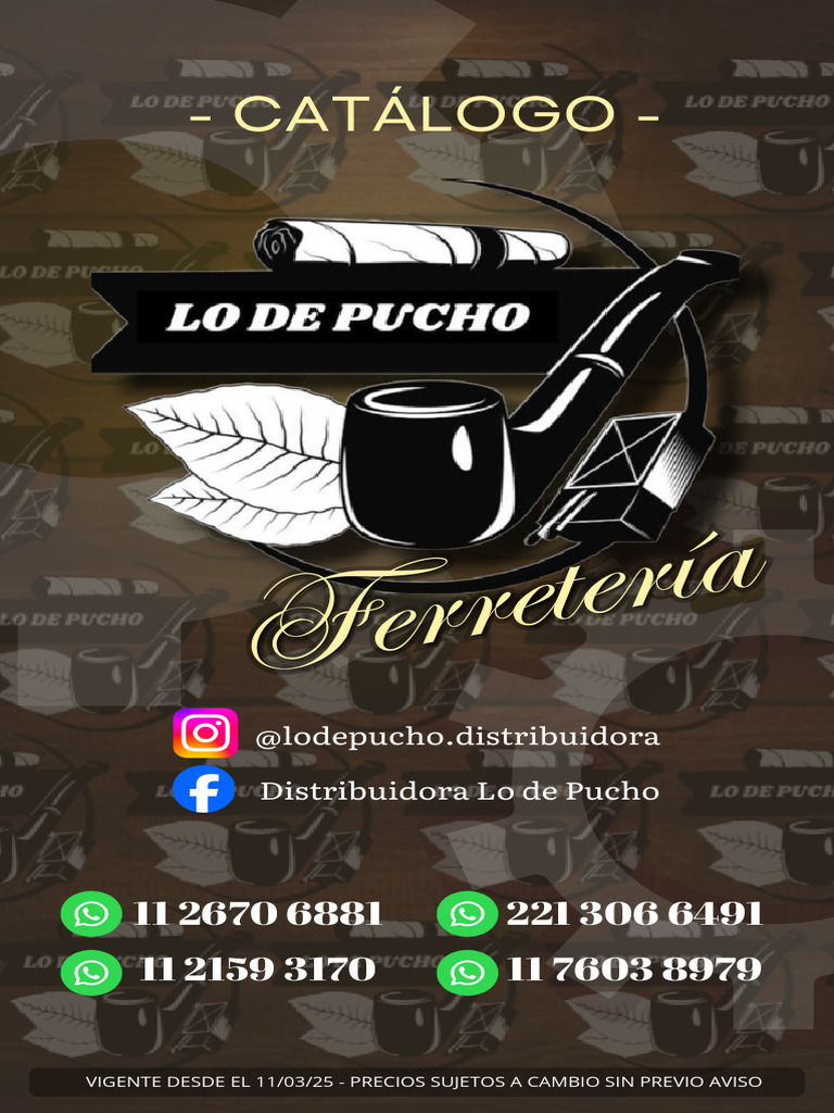 Ferretería Lo de Pucho | PDF | Materiales | Electricidad