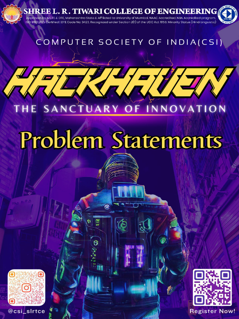 Hackhaven Problem Statements | PDF | Energy Conservation | Internet Of Things