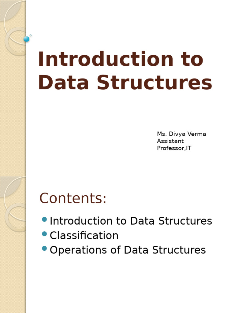 Introduction To Data Structures V2 12042022 Pdf Data Type Pointer Computer Programming