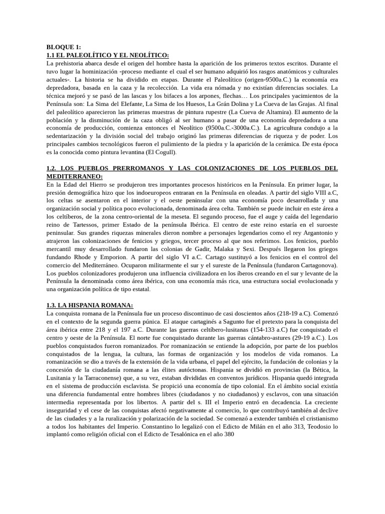 BLOQUES 1, 2 Y 3 | PDF