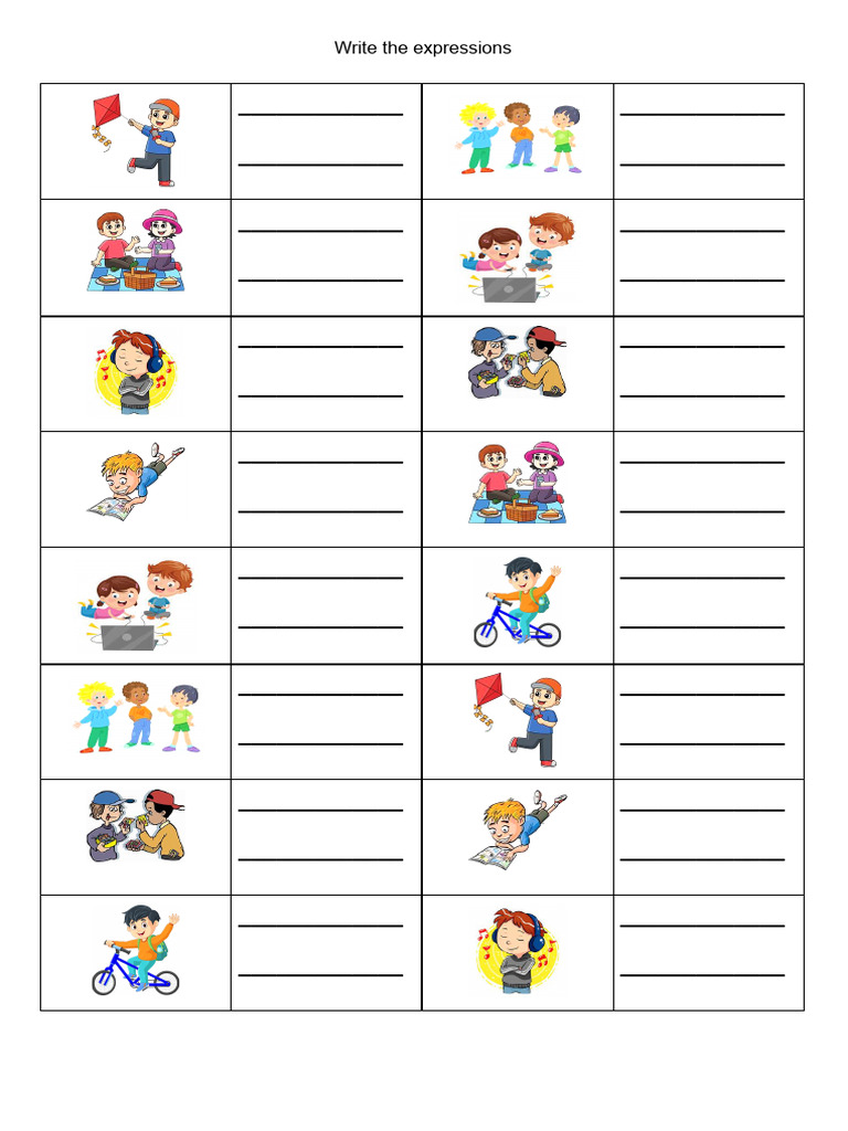 All About Us AAU Grade 3 Unit 4 Vocabulary Practice1 | PDF