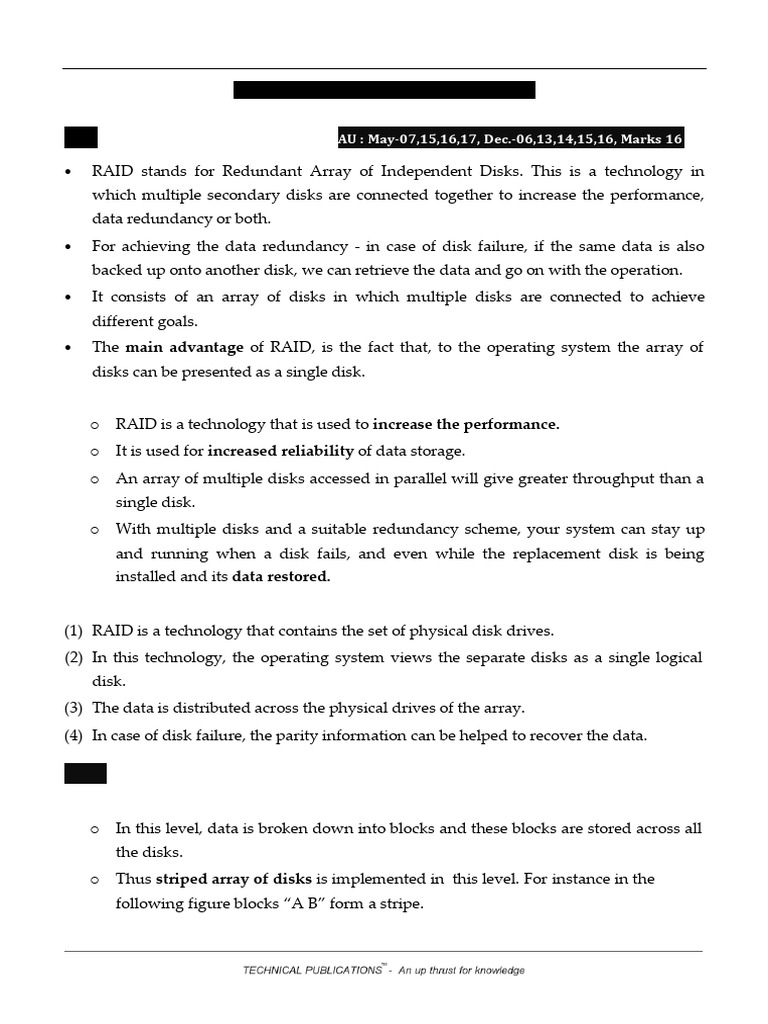 r23 Dbms Unit 4 - Implementation Techniques | PDF | Database Index | Computer Data Storage