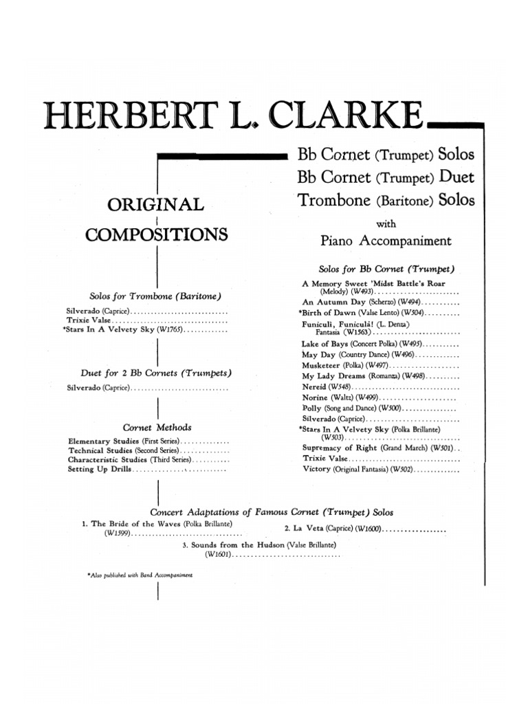 The Cornetist's Joy Score (Dragged) | PDF