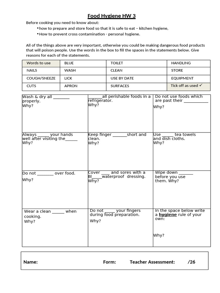 Essential Food Hygiene Practices | PDF