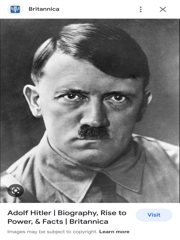 Adolf Hitler: Biography & Rise to Power | PDF