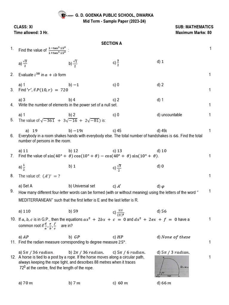 Math-24 | PDF | Complex Number | Functions And Mappings