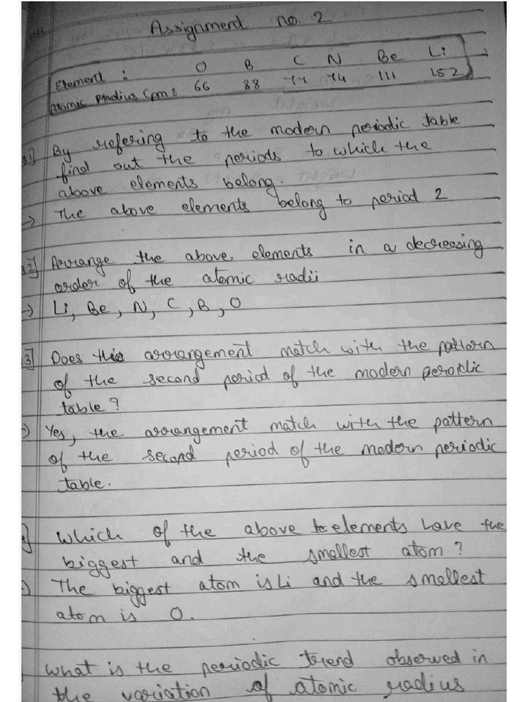 Science 1 Assignment 2 | PDF