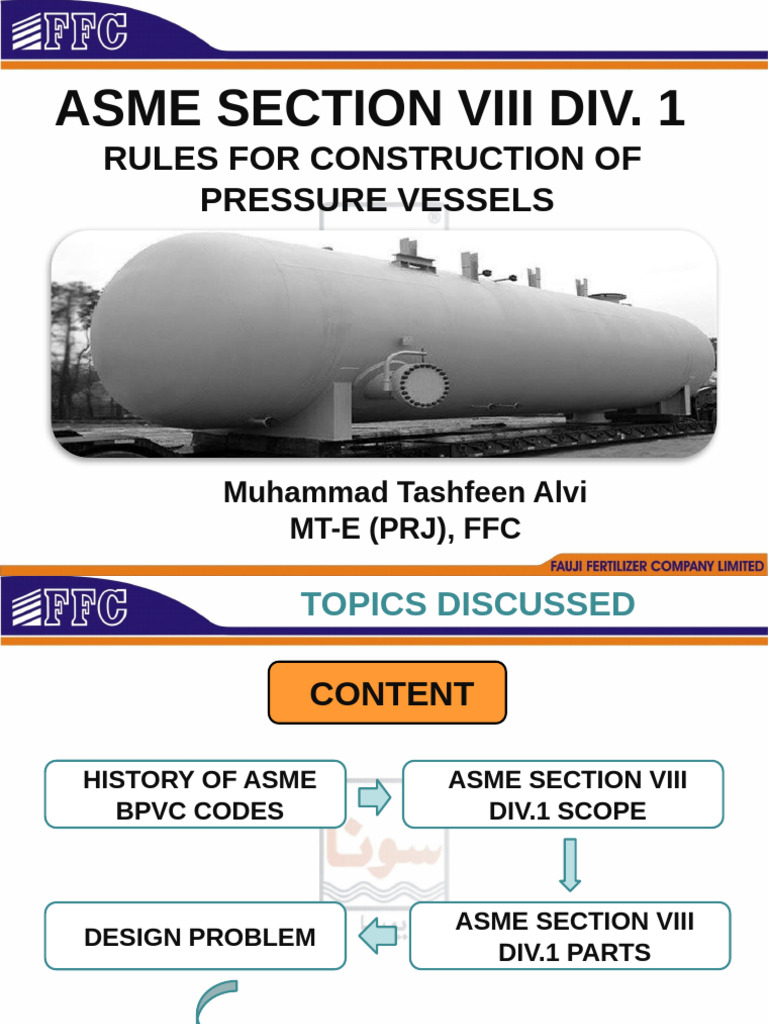 ASME Section VIII Div. 1 | PDF | Pressure | Continuum Mechanics