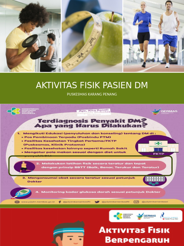 Aktivitas Fisik Pada DM | PDF