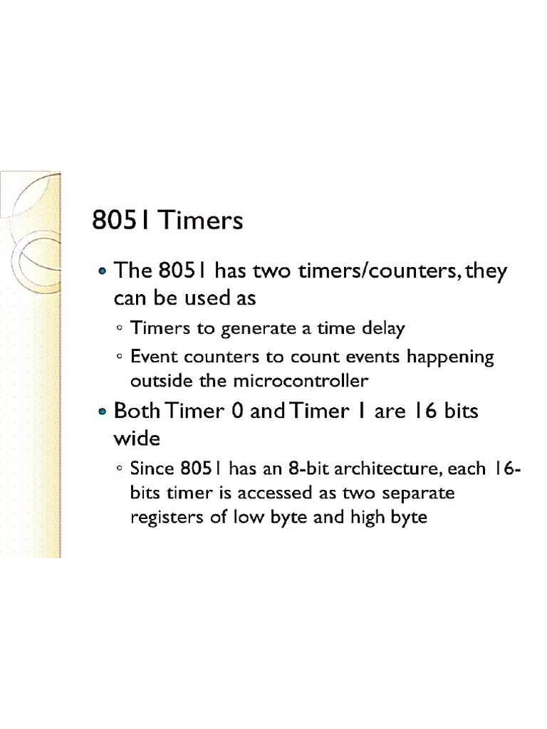 Timers | PDF