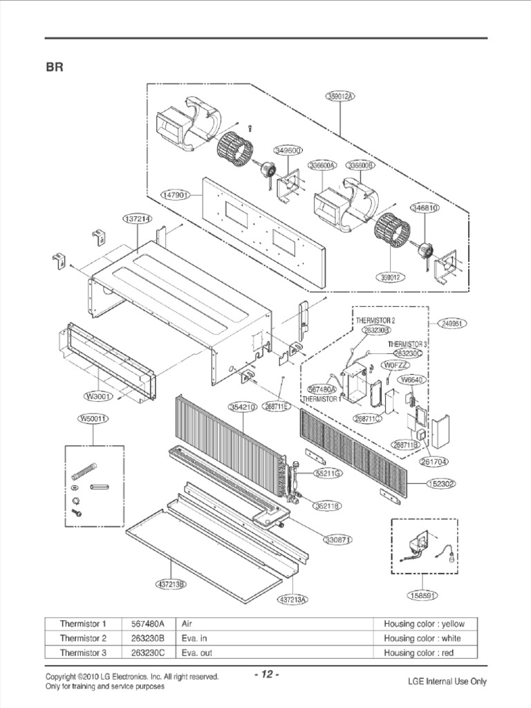 Exploded View - ARNU48GBRA2 | PDF