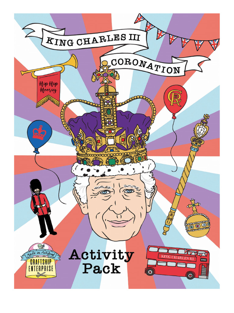 King Charles Coronation Free Activity Pack Bunting Printables | PDF