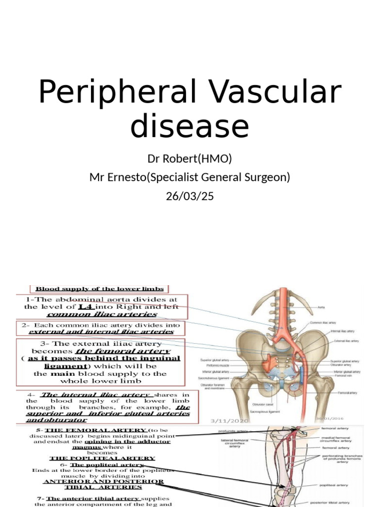 Peripheral vascular disease | PDF | Atheroma | Atherosclerosis