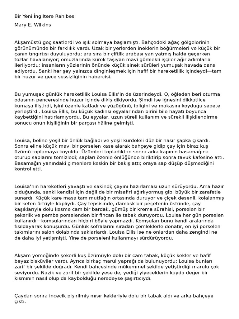 a new england nun | PDF