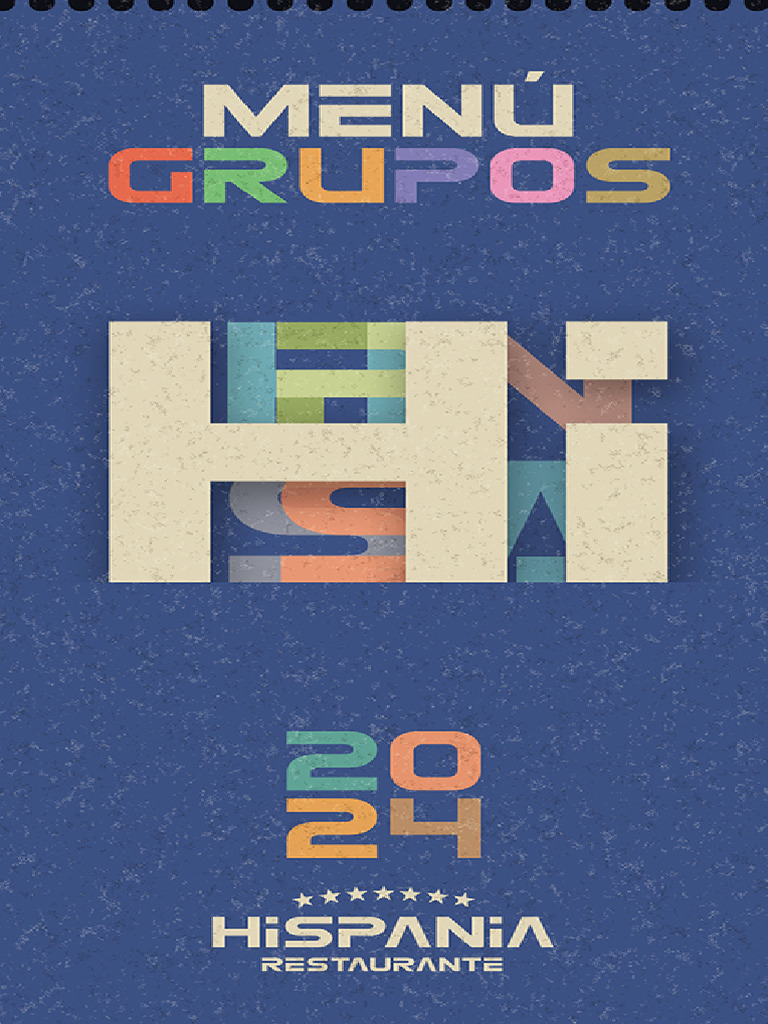 Menus Grupos Hispania 2024 Def | PDF