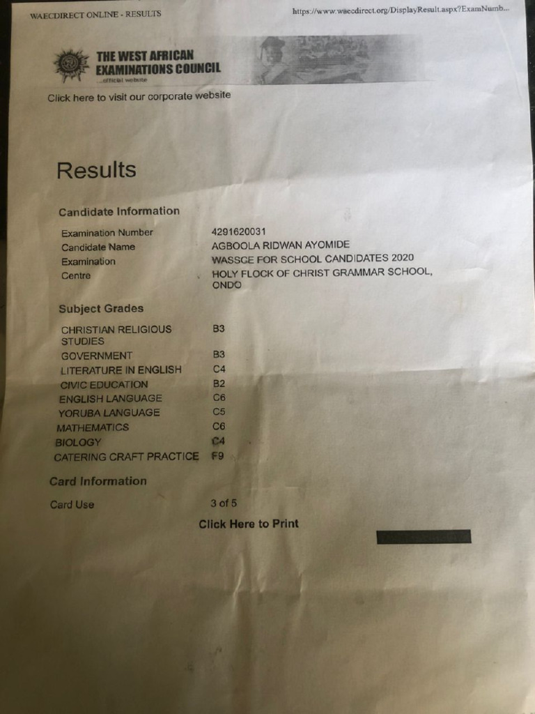 O Level First Sitting 2 | PDF